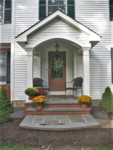 Portico With Barrel Ceiling - CMB General Contractor